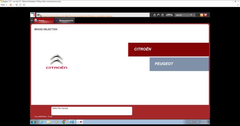 Diagbox 7.57 + Can Clip 213, pre-installed VMware version - tools4car