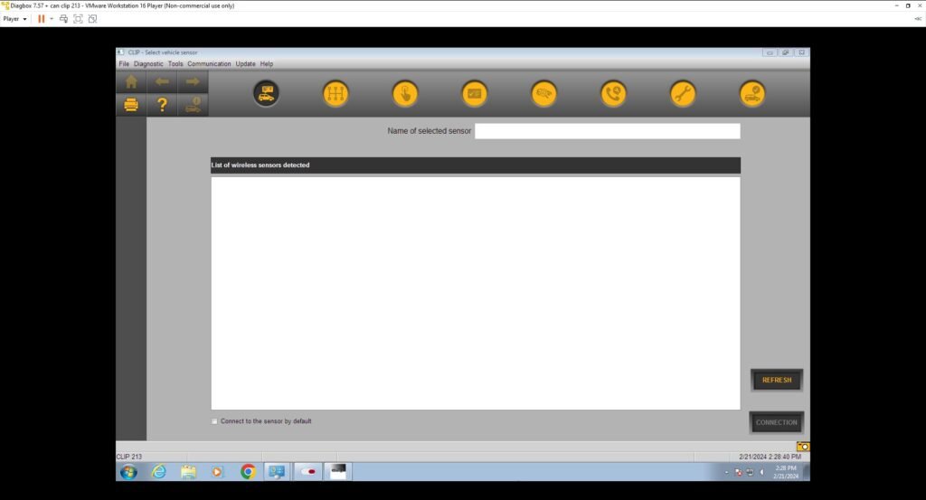 Diagbox 7.57 + Can Clip 213, pre-installed VMware version - tools4car